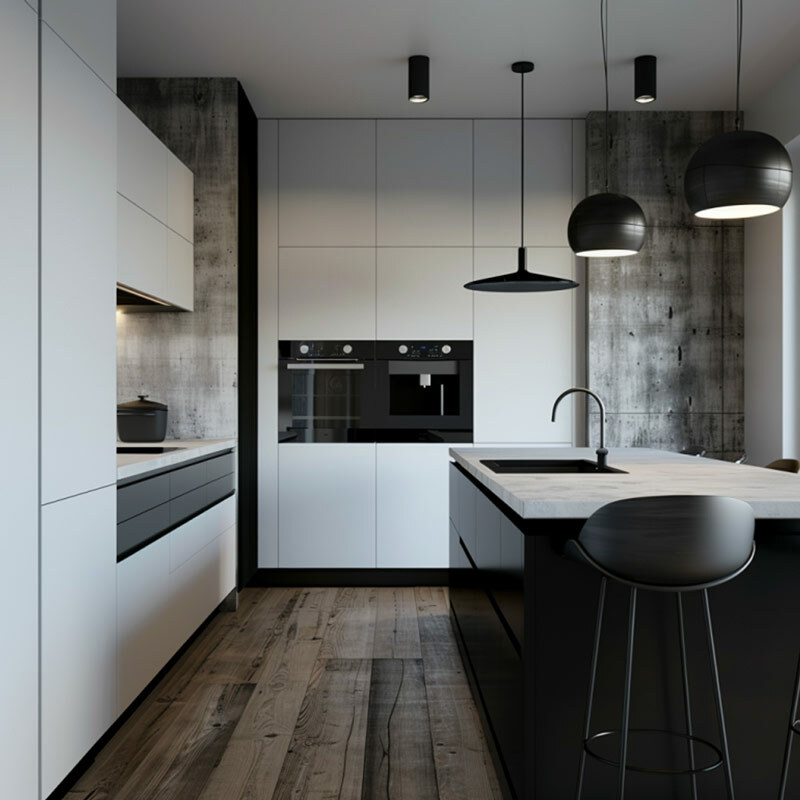 Eco Friendly Modern Kitchen Designs Made in USA – Cabinets World SD
